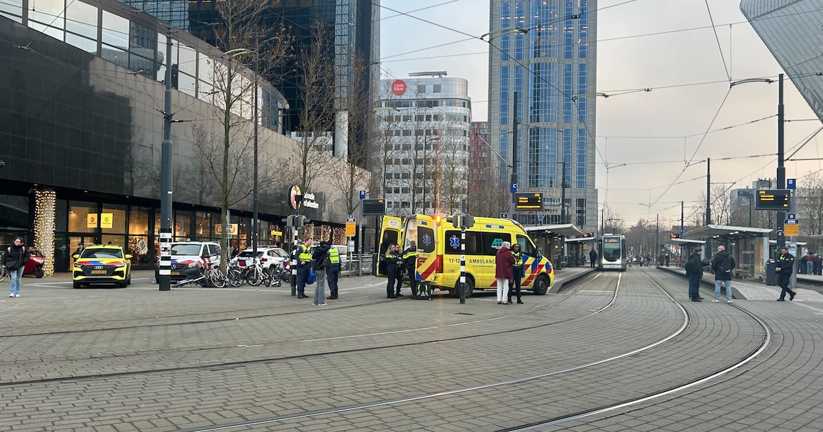 Tramverkeer rond Rotterdam Centraal weer hervat na medische ...