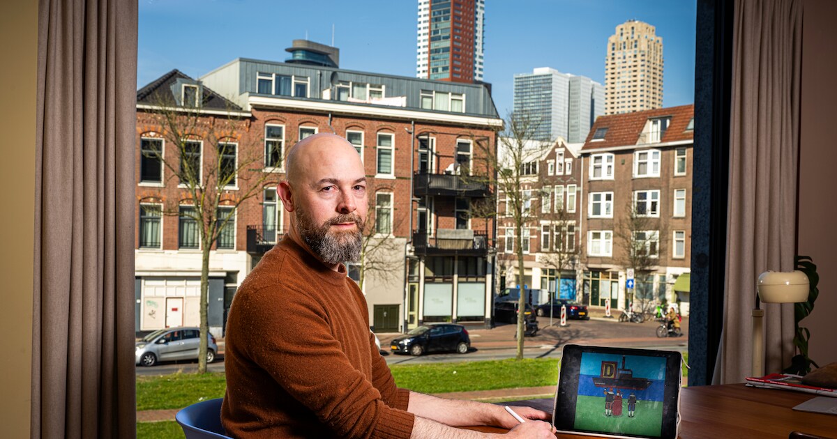 Heel even is de chocoladeletter terug: Björn eert Dieuwertje Blok op ...