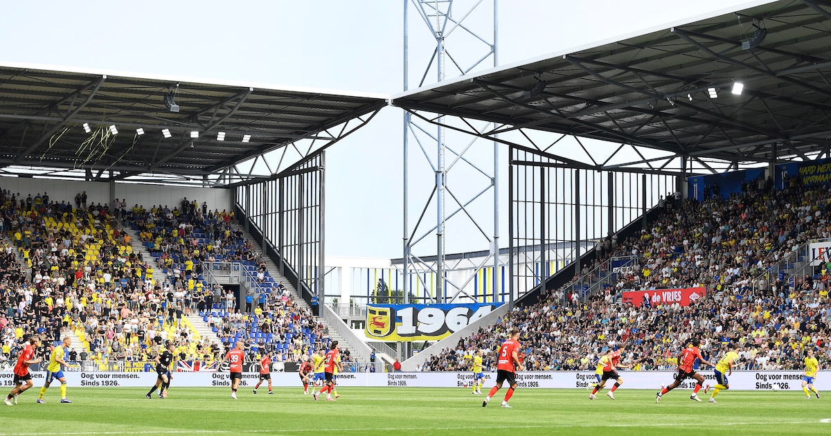 Van speciale wc-bordjes tot steile tribunes zoals in Engeland: Cambuur ...
