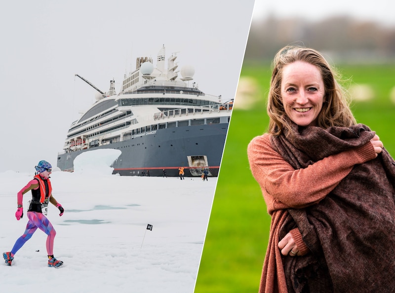Zelfs op 5300 meter hoogte en bij -20 graden: Saskia loopt ‘bijzondere ...