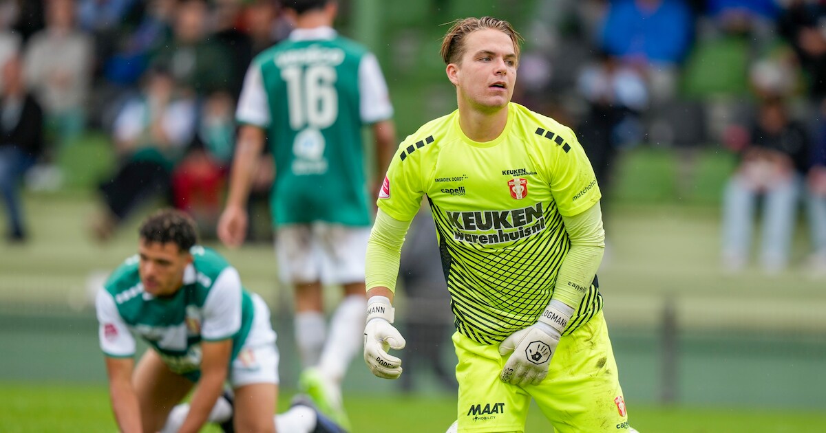 Plogmann ‘uit het niets’ keeper FC Dordrecht: ‘Ik ben niet de nieuwe ...